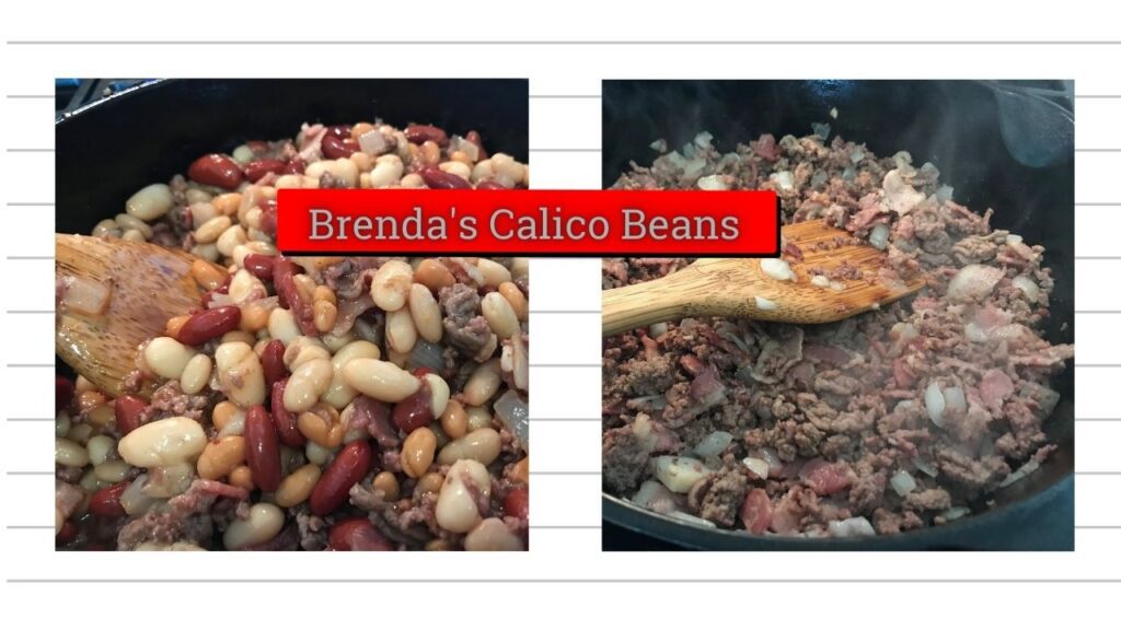 Brenda's Fabulous Calico Beans, made in my Iron Mountain (by Griswold ...