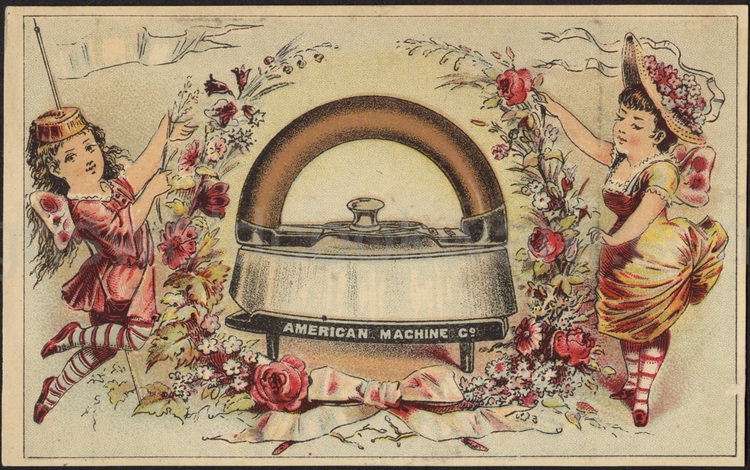 The "Mrs. Potts" Sad Iron - Griswold Cookware