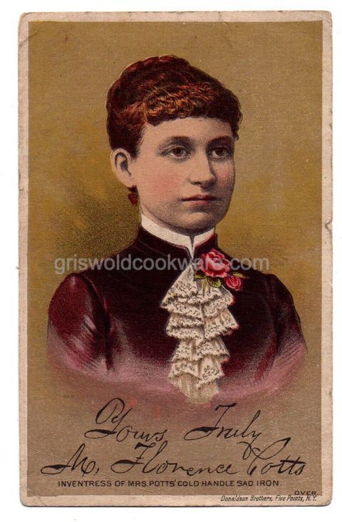 The "Mrs. Potts" Sad Iron - Griswold Cookware