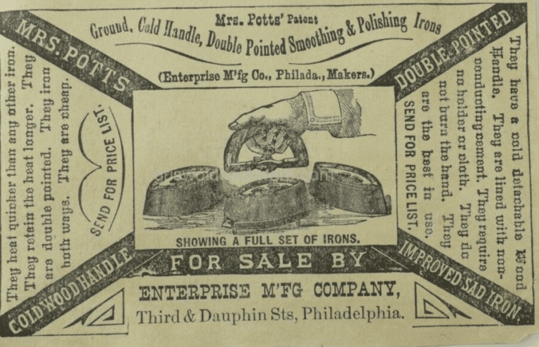 The "Mrs. Potts" Sad Iron - Griswold Cookware