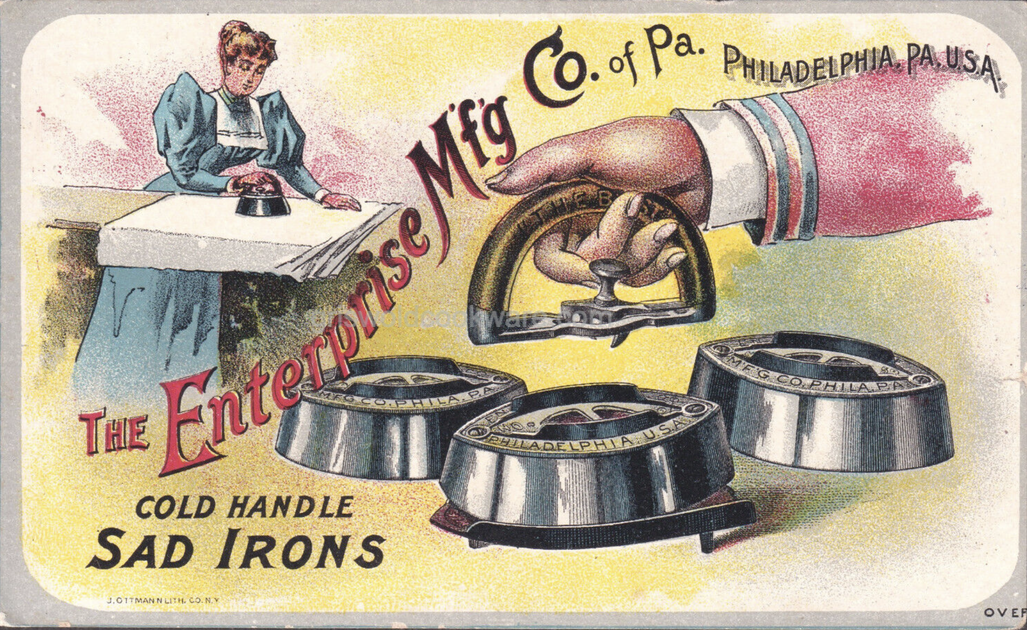 The "Mrs. Potts" Sad Iron - Griswold Cookware