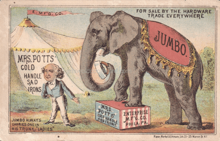 The "Mrs. Potts" Sad Iron - Griswold Cookware