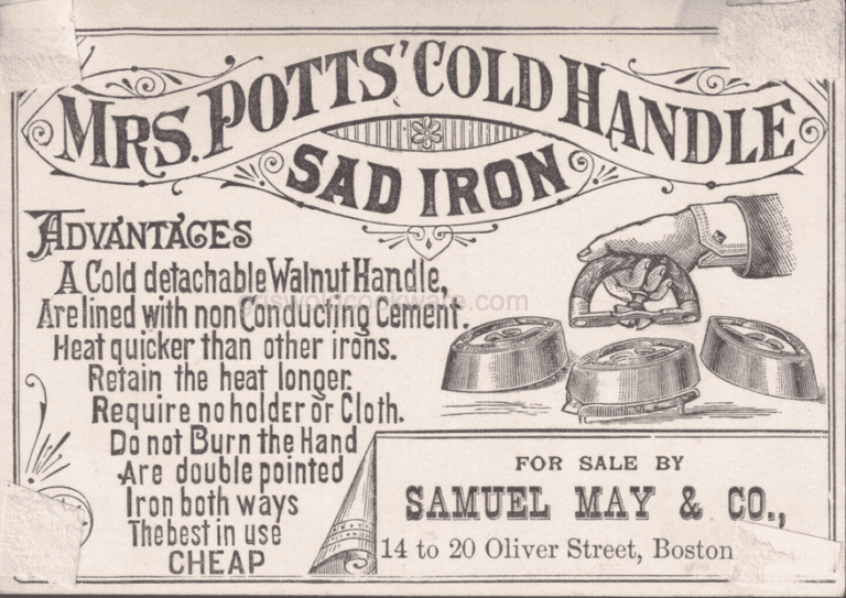 The "Mrs. Potts" Sad Iron - Griswold Cookware