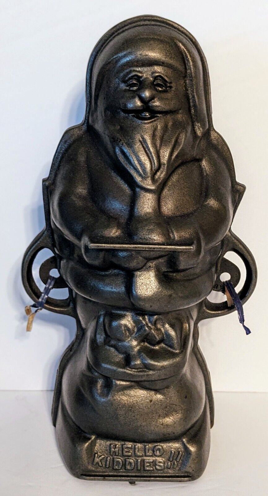 Griswold Vintage Cast Iron Santa Cake Molds: Real or Reproduction ...
